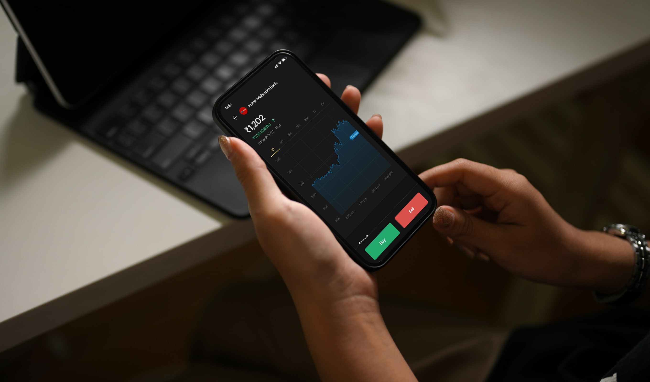UI UX design case study: Stock market learning app