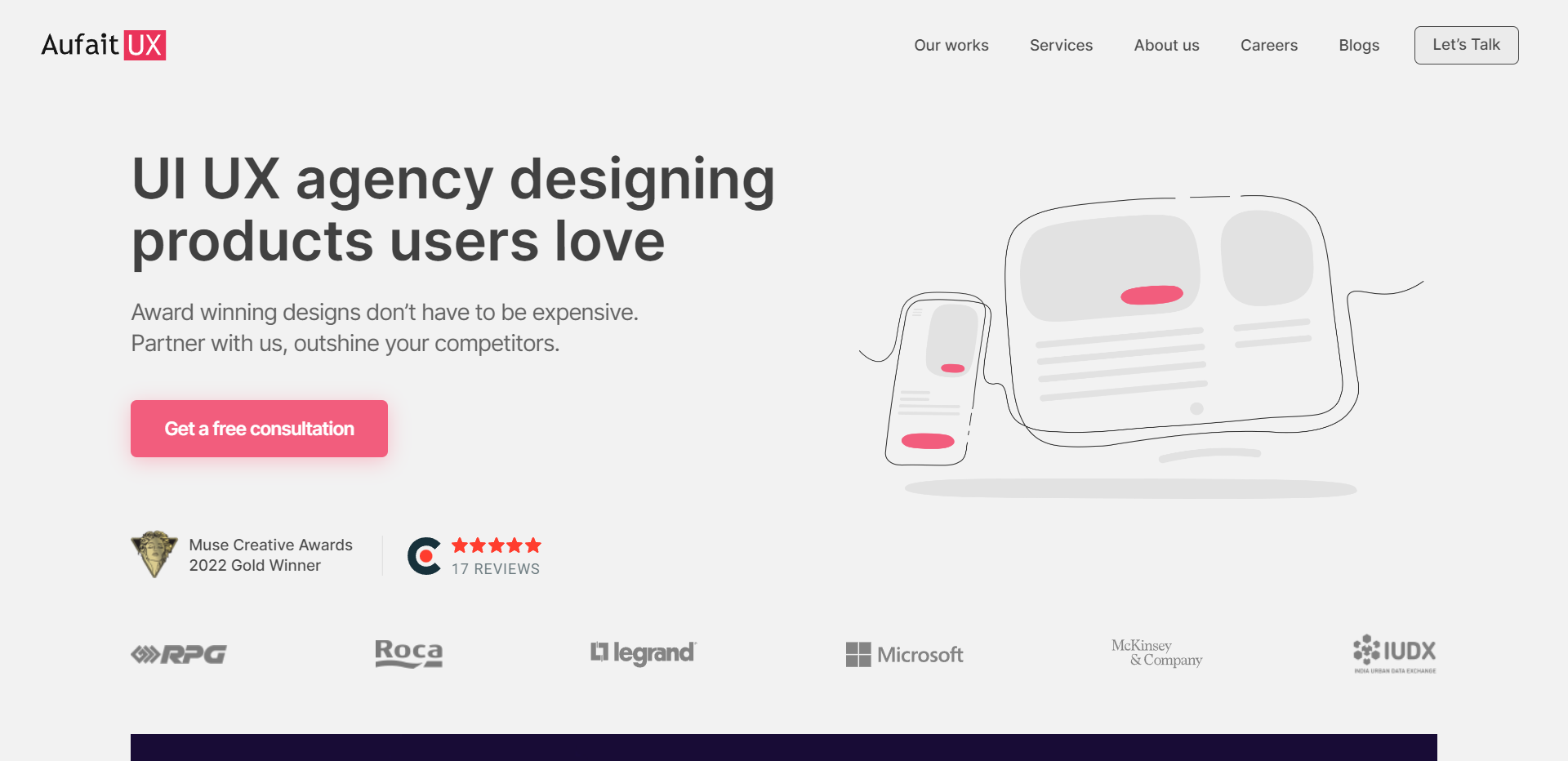 Aufait UX: Award winning UI UX Design Company